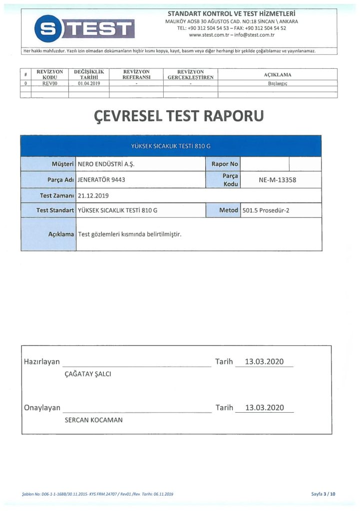 17 KVA – G17M - Arma Military Generators